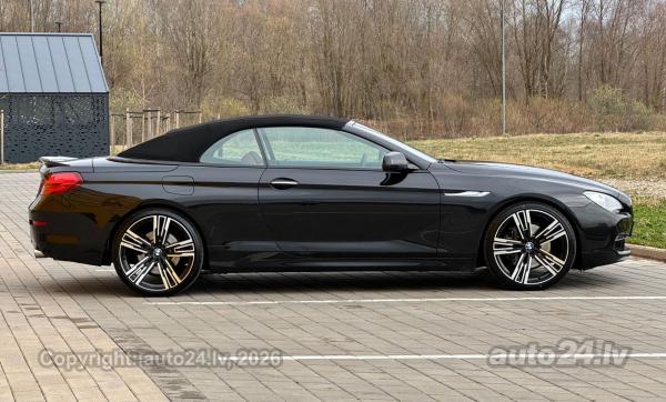 Black BMW 6 Series 2012 in Tartu, with an engine capacity of 3.00 L and mileage of 217 thousand km for 22900 €, photo 9 on AUTOMOTO.COM.LV