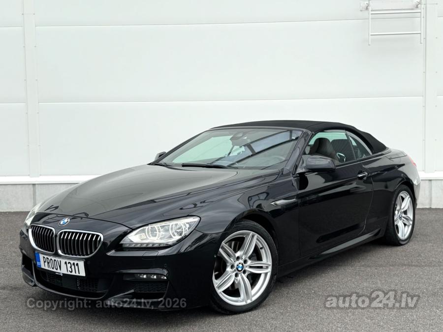 Black BMW 6 Series 2012 in Tallinn, with an engine capacity of 3.00 L and mileage of 171 thousand km for 16250 €, photo 3 on AUTOMOTO.COM.LV