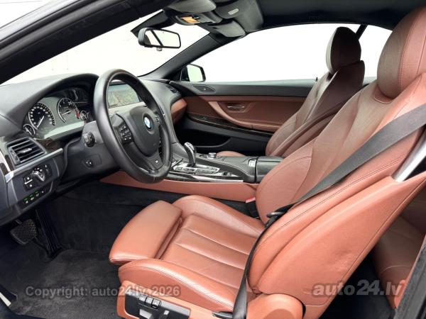 BMW 6 Series 2012 in Tallinn on AUTOMOTO.COM.LV Black BMW 6 Series 2012 in Tallinn, with an engine capacity of 3.00 L and mileage of 171 thousand km for 16250 €, photo 10 on AUTOMOTO.COM.LV