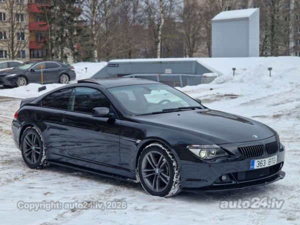 Melns BMW 6 Series 2005 Tallina, ar dzinēja tilpumu 4.40 L un nobraukumu 230 tūkst. km par 7500 €, foto 2 vietnē AUTOMOTO.COM.LV