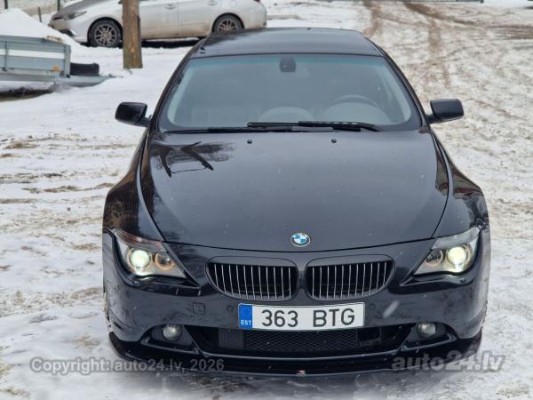 Melns BMW 6 Series 2005 Tallina, ar dzinēja tilpumu 4.40 L un nobraukumu 230 tūkst. km par 7500 €, foto 10 vietnē AUTOMOTO.COM.LV