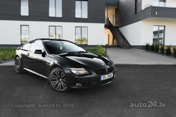 Melns BMW 6 Series 2009 Tallina, ar dzinēja tilpumu 3.00 L un nobraukumu 312 tūkst. km par 13499 €, foto 1 vietnē AUTOMOTO.COM.LV