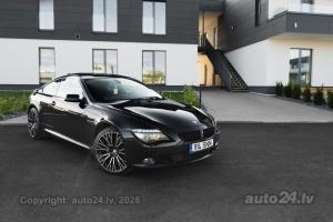 Melns BMW 6 Series 2009 Tallina, ar dzinēja tilpumu 3.00 L un nobraukumu 312 tūkst. km par 13499 €, foto 1 vietnē AUTOMOTO.COM.LV