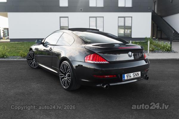 Melns BMW 6 Series 2009 Tallina, ar dzinēja tilpumu 3.00 L un nobraukumu 312 tūkst. km par 13499 €, foto 5 vietnē AUTOMOTO.COM.LV