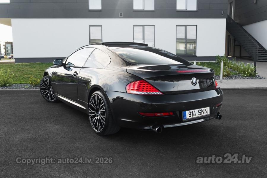Melns BMW 6 Series 2009 Tallina, ar dzinēja tilpumu 3.00 L un nobraukumu 312 tūkst. km par 13499 €, foto 5 vietnē AUTOMOTO.COM.LV