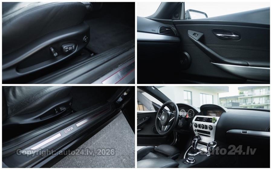Melns BMW 6 Series 2009 Tallina, ar dzinēja tilpumu 3.00 L un nobraukumu 312 tūkst. km par 13499 €, foto 16 vietnē AUTOMOTO.COM.LV