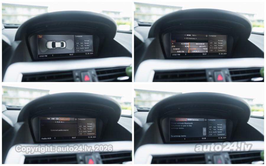 Melns BMW 6 Series 2009 Tallina, ar dzinēja tilpumu 3.00 L un nobraukumu 312 tūkst. km par 13499 €, foto 17 vietnē AUTOMOTO.COM.LV