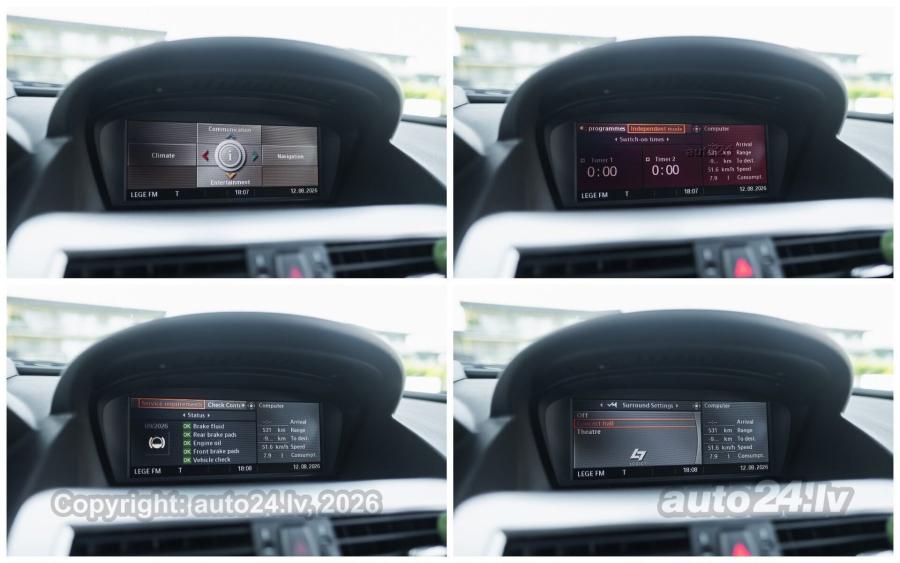 Melns BMW 6 Series 2009 Tallina, ar dzinēja tilpumu 3.00 L un nobraukumu 312 tūkst. km par 13499 €, foto 18 vietnē AUTOMOTO.COM.LV