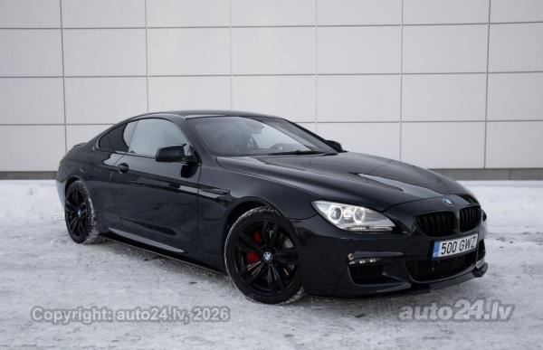Melns BMW 6 Series 2011 Tartu, ar dzinēja tilpumu 3.00 L un nobraukumu 201 tūkst. km par 15990 €, foto 1 vietnē AUTOMOTO.COM.LV