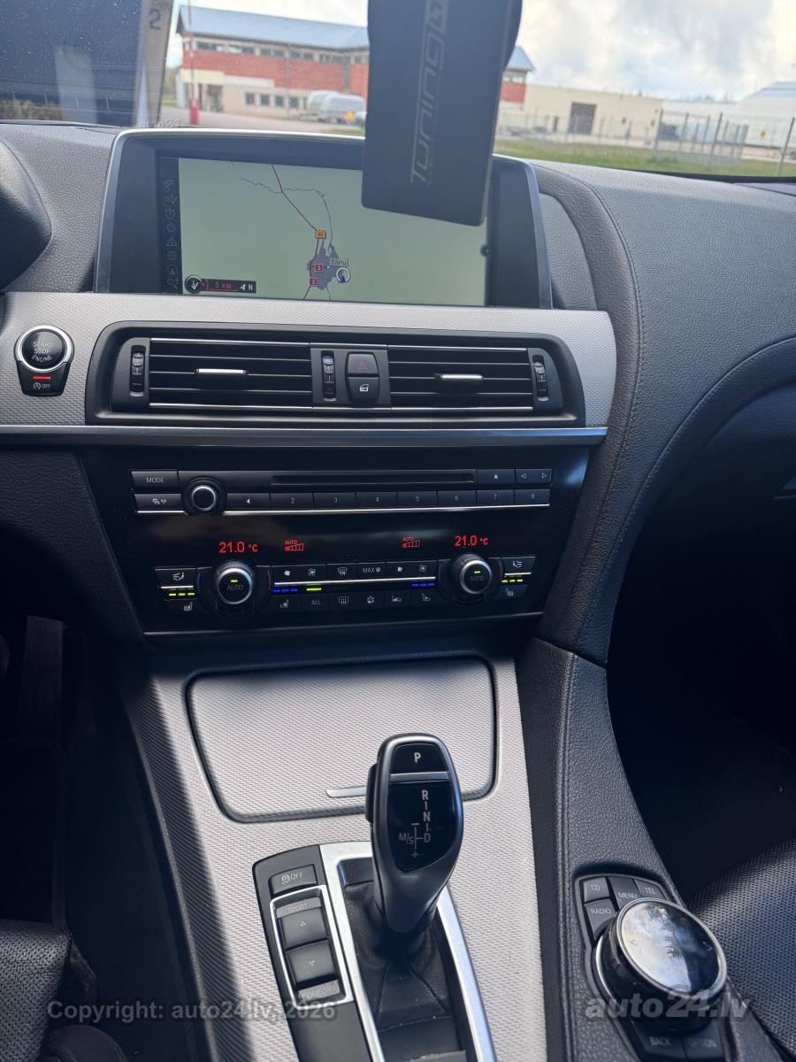 Melns BMW 6 Series 2011 Tartu, ar dzinēja tilpumu 3.00 L un nobraukumu 211 tūkst. km par 20000 €, foto 12 vietnē AUTOMOTO.COM.LV