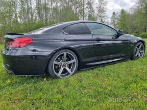 Melns BMW 6 Series 2012 Tallina, ar dzinēja tilpumu 3.00 L un nobraukumu 260 tūkst. km par 18184 €, foto  vietnē AUTOMOTO.COM.LV