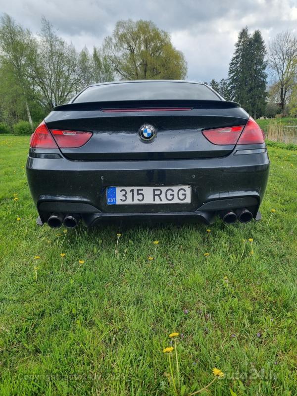 Melns BMW 6 Series 2012 Tallina, ar dzinēja tilpumu 3.00 L un nobraukumu 260 tūkst. km par 18184 €, foto 2 vietnē AUTOMOTO.COM.LV