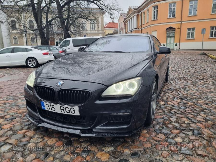 Melns BMW 6 Series 2012 Tallina, ar dzinēja tilpumu 3.00 L un nobraukumu 260 tūkst. km par 18184 €, foto 15 vietnē AUTOMOTO.COM.LV