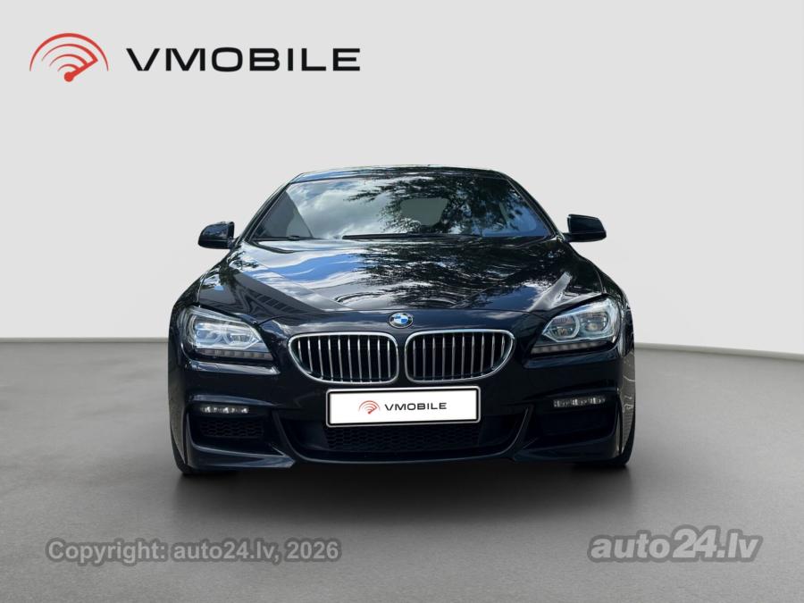 Black BMW 6 Series 2013 in Riga, with an engine capacity of 4.40 L and mileage of 69 thousand km for 29990 €, photo 4 on AUTOMOTO.COM.LV