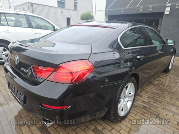 Black BMW 6 Series 2014 in Tartu, with an engine capacity of 0.00 L and mileage of 290 thousand km for 16750 €, photo 5 on AUTOMOTO.COM.LV