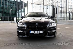Melns BMW 6 Series 2014 Tallina, ar dzinēja tilpumu 3.00 L un nobraukumu 306 tūkst. km par 19500 €, foto 7 vietnē AUTOMOTO.COM.LV