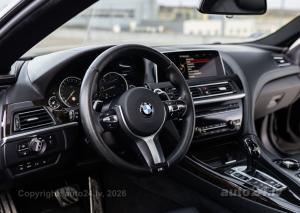 Melns BMW 6 Series 2014 Tallina, ar dzinēja tilpumu 3.00 L un nobraukumu 306 tūkst. km par 19500 €, foto 8 vietnē AUTOMOTO.COM.LV