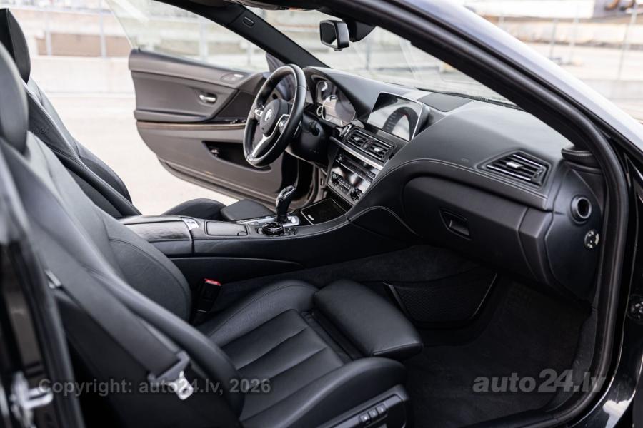 Melns BMW 6 Series 2014 Tallina, ar dzinēja tilpumu 3.00 L un nobraukumu 306 tūkst. km par 19500 €, foto 11 vietnē AUTOMOTO.COM.LV