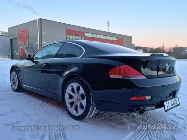 Black BMW 6 Series 2006 in Tartu, with an engine capacity of 4.80 L and mileage of 100 thousand km for 12900 €, photo 3 on AUTOMOTO.COM.LV