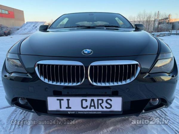Black BMW 6 Series 2006 in Tartu, with an engine capacity of 4.80 L and mileage of 100 thousand km for 12900 €, photo 5 on AUTOMOTO.COM.LV