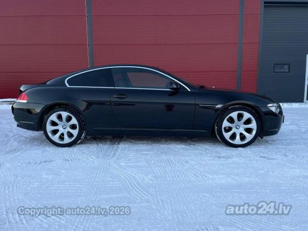 Black BMW 6 Series 2006 in Tartu, with an engine capacity of 4.80 L and mileage of 100 thousand km for 12900 €, photo 7 on AUTOMOTO.COM.LV