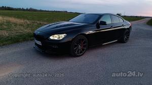 Black BMW 6 Series 2012 in Tallinn, with an engine capacity of 3.00 L and mileage of 305 thousand km for 18500 €, photo 5 on AUTOMOTO.COM.LV