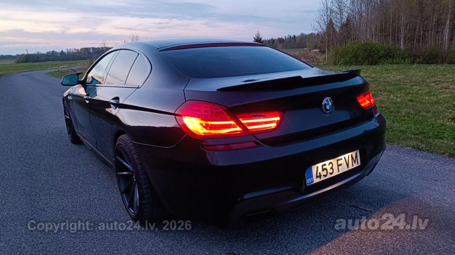 Black BMW 6 Series 2012 in Tallinn, with an engine capacity of 3.00 L and mileage of 305 thousand km for 18500 €, photo 16 on AUTOMOTO.COM.LV