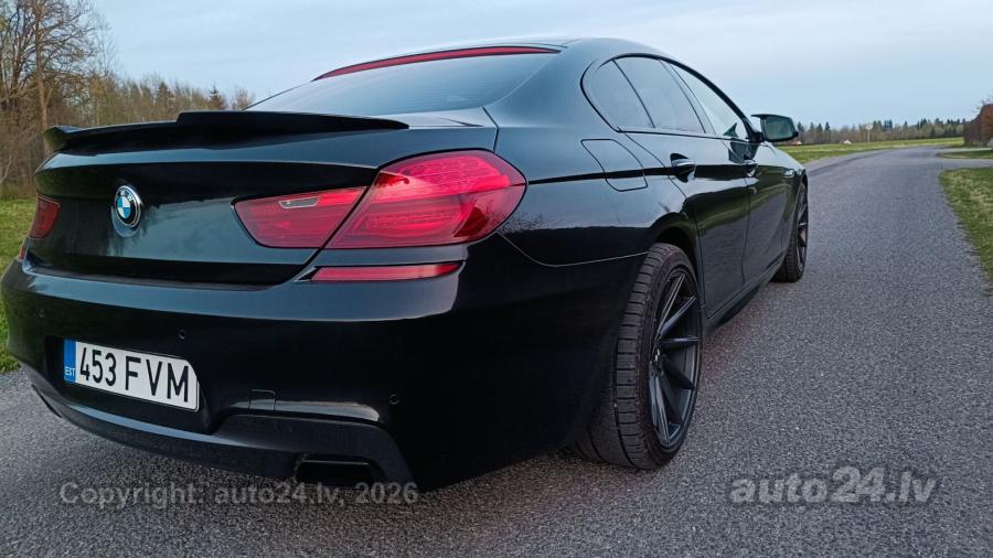 Black BMW 6 Series 2012 in Tallinn, with an engine capacity of 3.00 L and mileage of 305 thousand km for 18500 €, photo 19 on AUTOMOTO.COM.LV