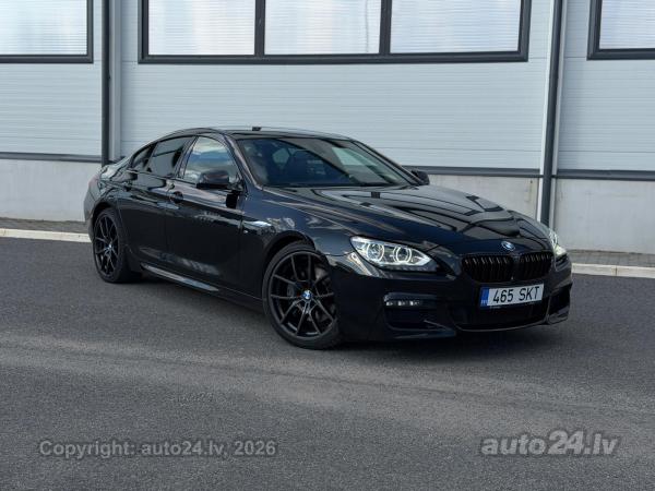 Melns BMW 6 Series 2012 Tallina, ar dzinēja tilpumu 3.00 L un nobraukumu 237 tūkst. km par 16499 €, foto 1 vietnē AUTOMOTO.COM.LV