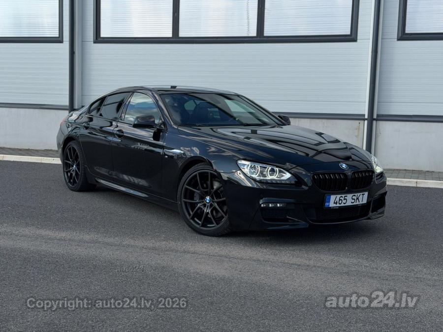 Melns BMW 6 Series 2012 Tallina, ar dzinēja tilpumu 3.00 L un nobraukumu 237 tūkst. km par 16499 €, foto 1 vietnē AUTOMOTO.COM.LV