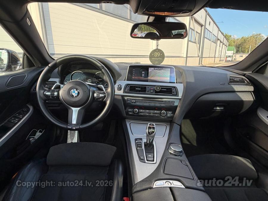 Melns BMW 6 Series 2012 Tallina, ar dzinēja tilpumu 3.00 L un nobraukumu 237 tūkst. km par 16499 €, foto 10 vietnē AUTOMOTO.COM.LV