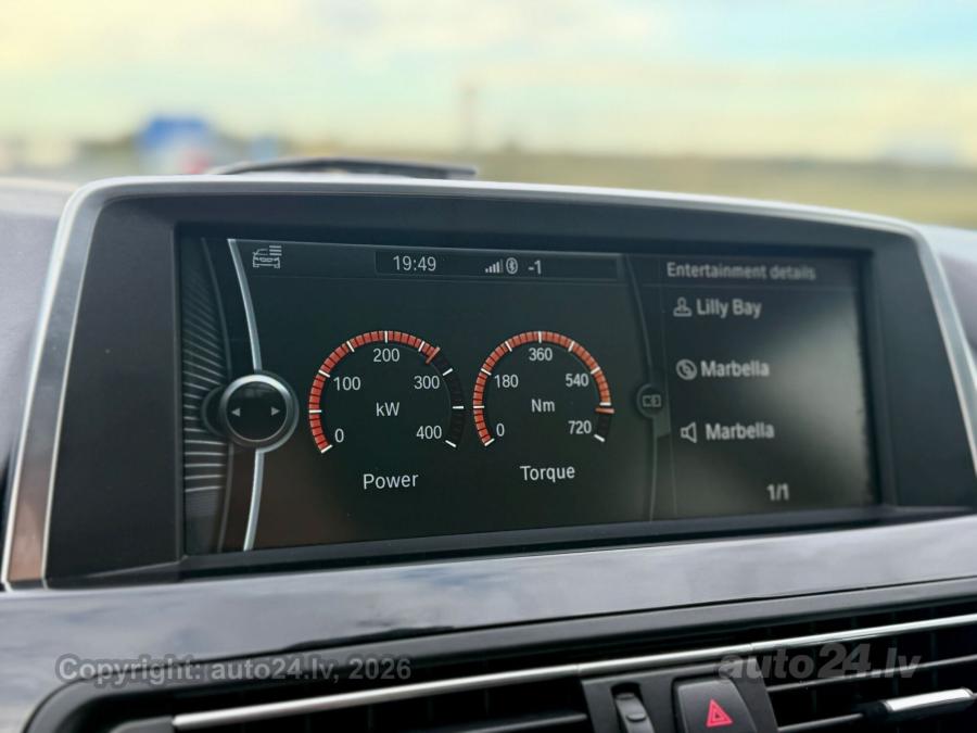 Melns BMW 6 Series 2012 Tallina, ar dzinēja tilpumu 3.00 L un nobraukumu 350 tūkst. km par 16900 €, foto 29 vietnē AUTOMOTO.COM.LV