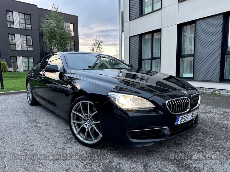 Melns BMW 6 Series 2013 Tartu, ar dzinēja tilpumu 3.00 L un nobraukumu 260 tūkst. km par 17990 €, foto 1 vietnē AUTOMOTO.COM.LV