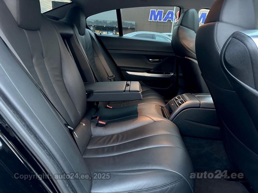 Melns BMW 6 Series 2013 Tartu, ar dzinēja tilpumu 3.00 L un nobraukumu 260 tūkst. km par 17990 €, foto 9 vietnē AUTOMOTO.COM.LV