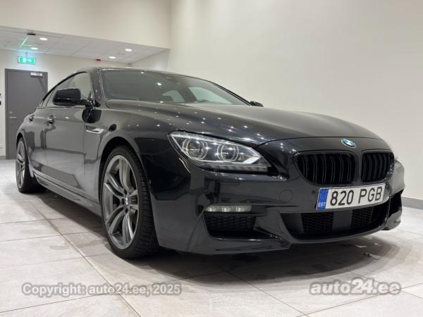 Black BMW 6 Series 2013 in Tallinn, with an engine capacity of 3.00 L and mileage of 207 thousand km for 18900 €, photo 1 on AUTOMOTO.COM.LV