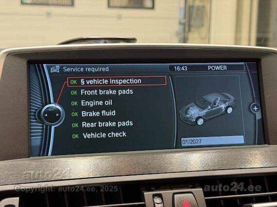 Черный БМВ 6 Серия 2013 в Таллин, объемом двигателя 3.00 л и пробегом 207 тыс. км за 18900 €, фото 13 на AUTOMOTO.COM.LV