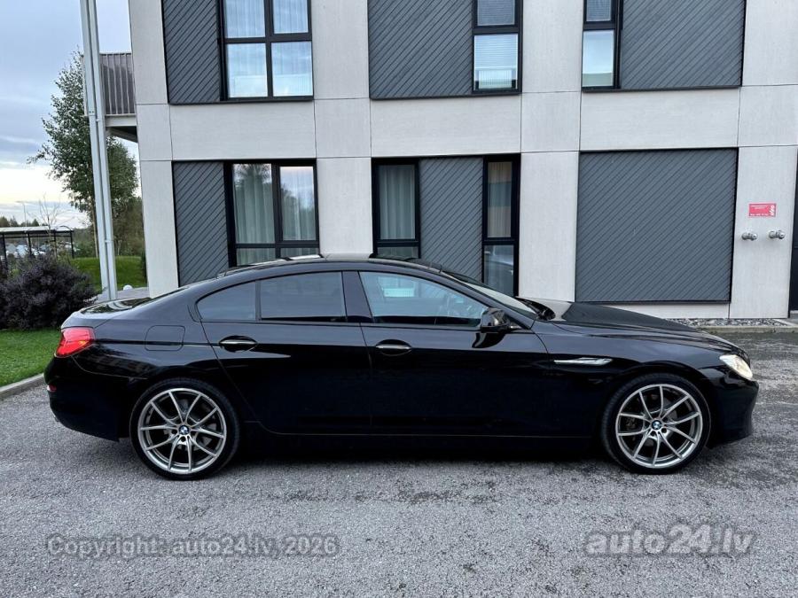 Black BMW 6 Series 2013 in Tartu, with an engine capacity of 3.00 L and mileage of 260 thousand km for 17499 €, photo 5 on AUTOMOTO.COM.LV
