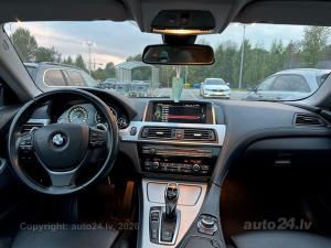 Black BMW 6 Series 2013 in Tartu, with an engine capacity of 3.00 L and mileage of 260 thousand km for 17499 €, photo 10 on AUTOMOTO.COM.LV