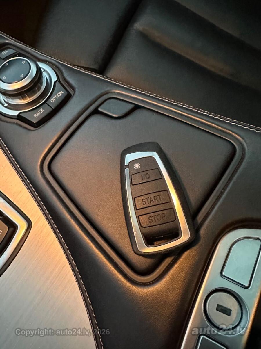 Black BMW 6 Series 2013 in Tartu, with an engine capacity of 3.00 L and mileage of 260 thousand km for 17499 €, photo 26 on AUTOMOTO.COM.LV