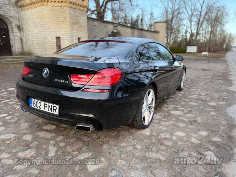 Melns BMW 6 Series 2013 Tallina, ar dzinēja tilpumu 3.00 L un nobraukumu 293 tūkst. km par 17999 €, foto 4 vietnē AUTOMOTO.COM.LV