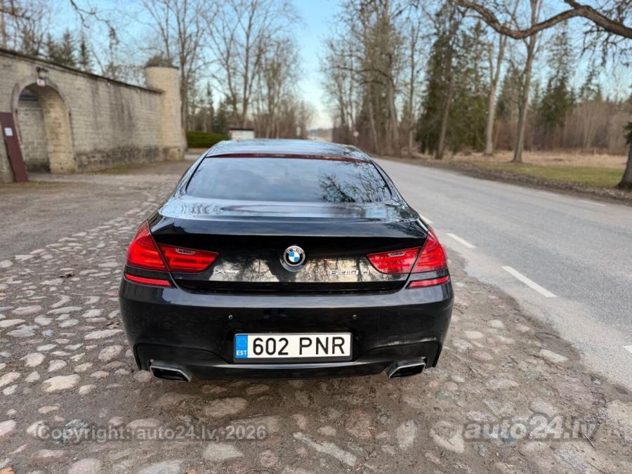Melns BMW 6 Series 2013 Tallina, ar dzinēja tilpumu 3.00 L un nobraukumu 293 tūkst. km par 17999 €, foto 5 vietnē AUTOMOTO.COM.LV