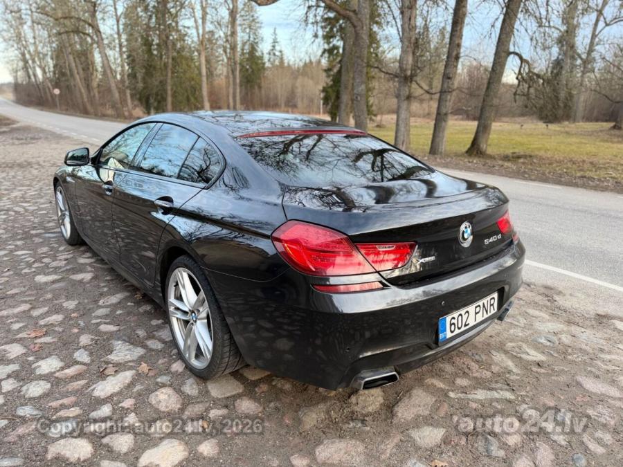 Melns BMW 6 Series 2013 Tallina, ar dzinēja tilpumu 3.00 L un nobraukumu 293 tūkst. km par 17999 €, foto 6 vietnē AUTOMOTO.COM.LV