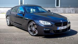 Melns BMW 6 Series 2013 Tallina, ar dzinēja tilpumu 3.00 L un nobraukumu 301 tūkst. km par 19900 €, foto  vietnē AUTOMOTO.COM.LV