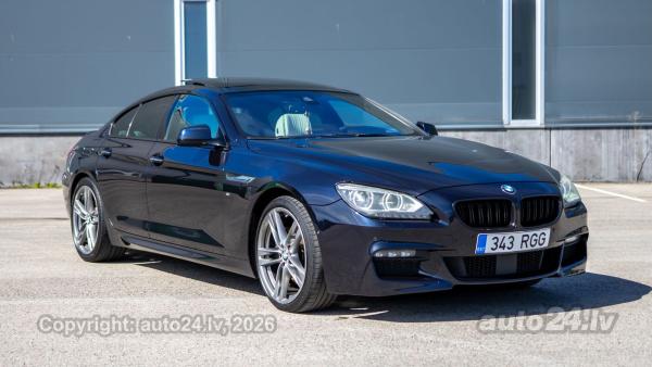 Melns BMW 6 Series 2013 Tallina, ar dzinēja tilpumu 3.00 L un nobraukumu 301 tūkst. km par 19900 €, foto 4 vietnē AUTOMOTO.COM.LV