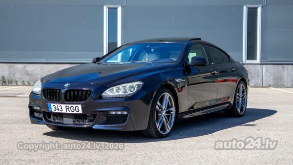 Melns BMW 6 Series 2013 Tallina, ar dzinēja tilpumu 3.00 L un nobraukumu 301 tūkst. km par 19900 €, foto 5 vietnē AUTOMOTO.COM.LV