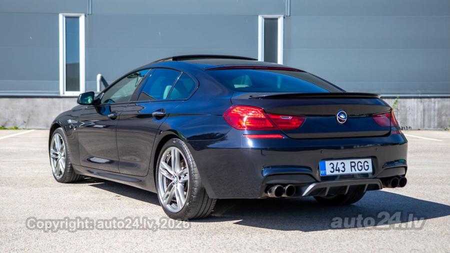 Melns BMW 6 Series 2013 Tallina, ar dzinēja tilpumu 3.00 L un nobraukumu 301 tūkst. km par 19900 €, foto 7 vietnē AUTOMOTO.COM.LV