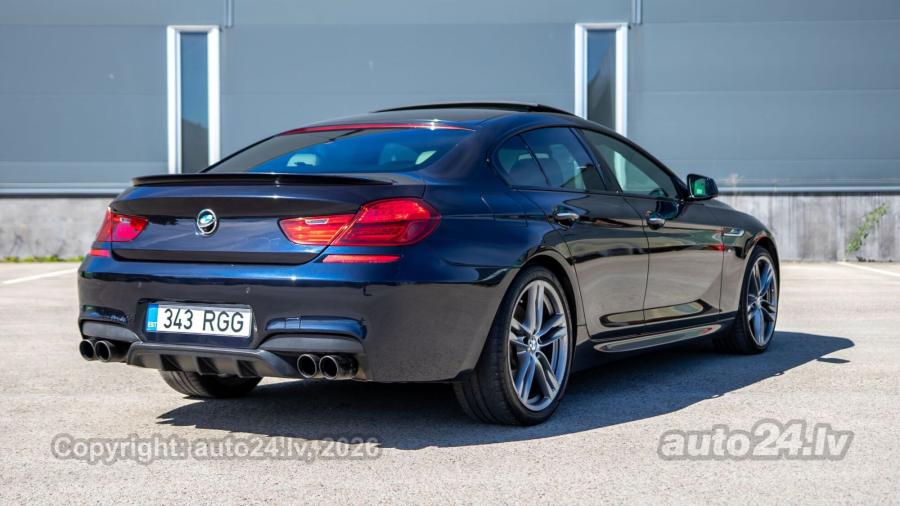Melns BMW 6 Series 2013 Tallina, ar dzinēja tilpumu 3.00 L un nobraukumu 301 tūkst. km par 19900 €, foto 10 vietnē AUTOMOTO.COM.LV