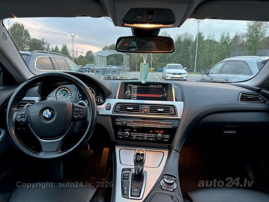 Черный БМВ 6 Серия 2013 в Тарту, объемом двигателя 3.00 л и пробегом 260 тыс. км за 16499 €, фото 11 на AUTOMOTO.COM.LV