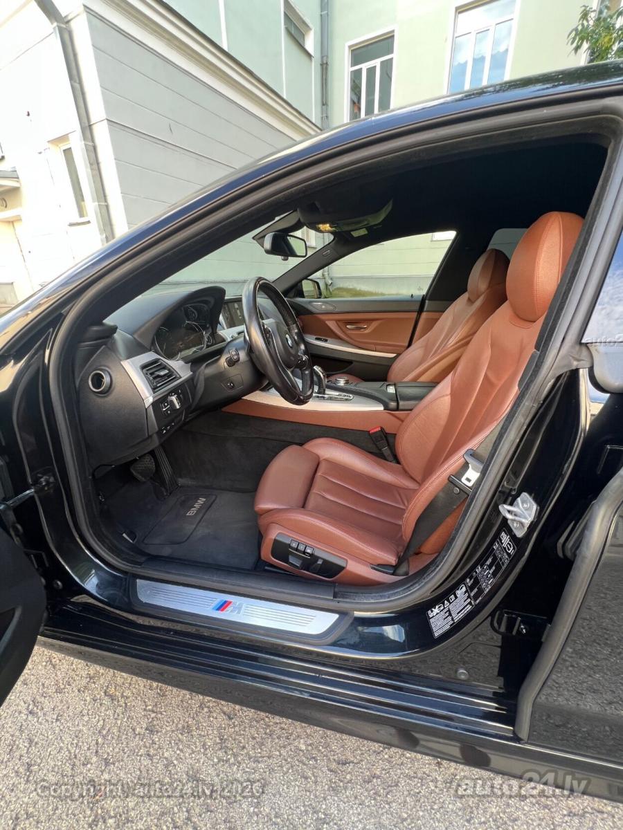Black BMW 6 Series 2015 in Tallinn, with an engine capacity of 3.00 L and mileage of 140 thousand km for 22000 €, photo 3 on AUTOMOTO.COM.LV