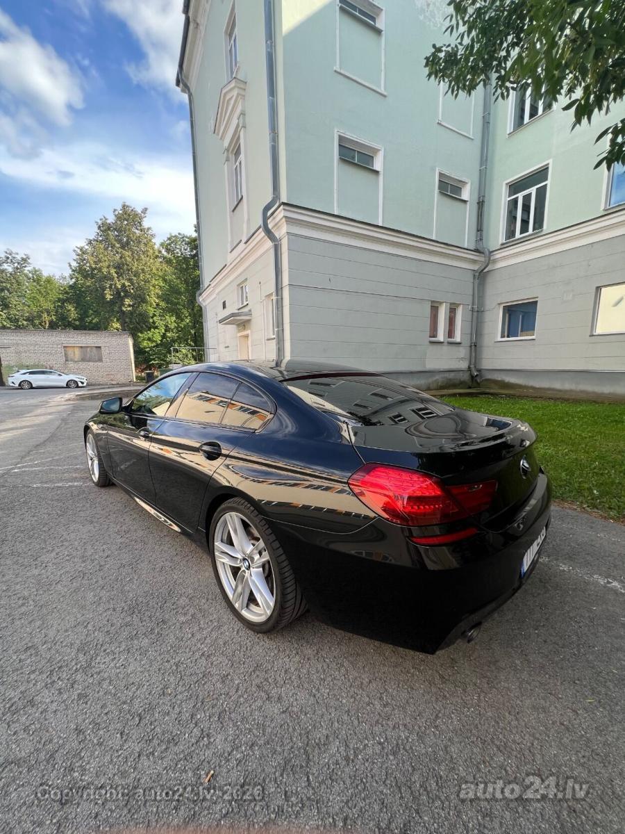 Black BMW 6 Series 2015 in Tallinn, with an engine capacity of 3.00 L and mileage of 140 thousand km for 22000 €, photo 4 on AUTOMOTO.COM.LV